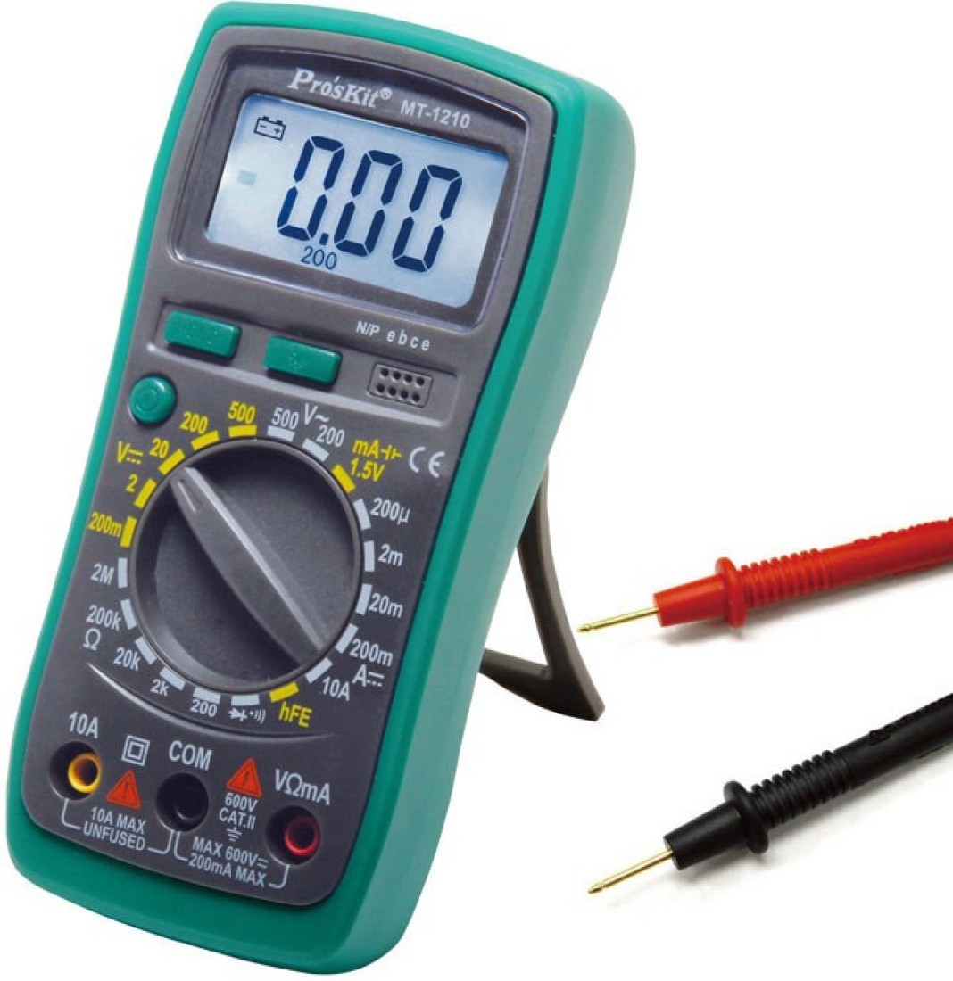 Digitální multimetr PROSKIT MT-1210 | dratek.cz Digitální multimetr PROSKIT MT-1210 | dratek.cz