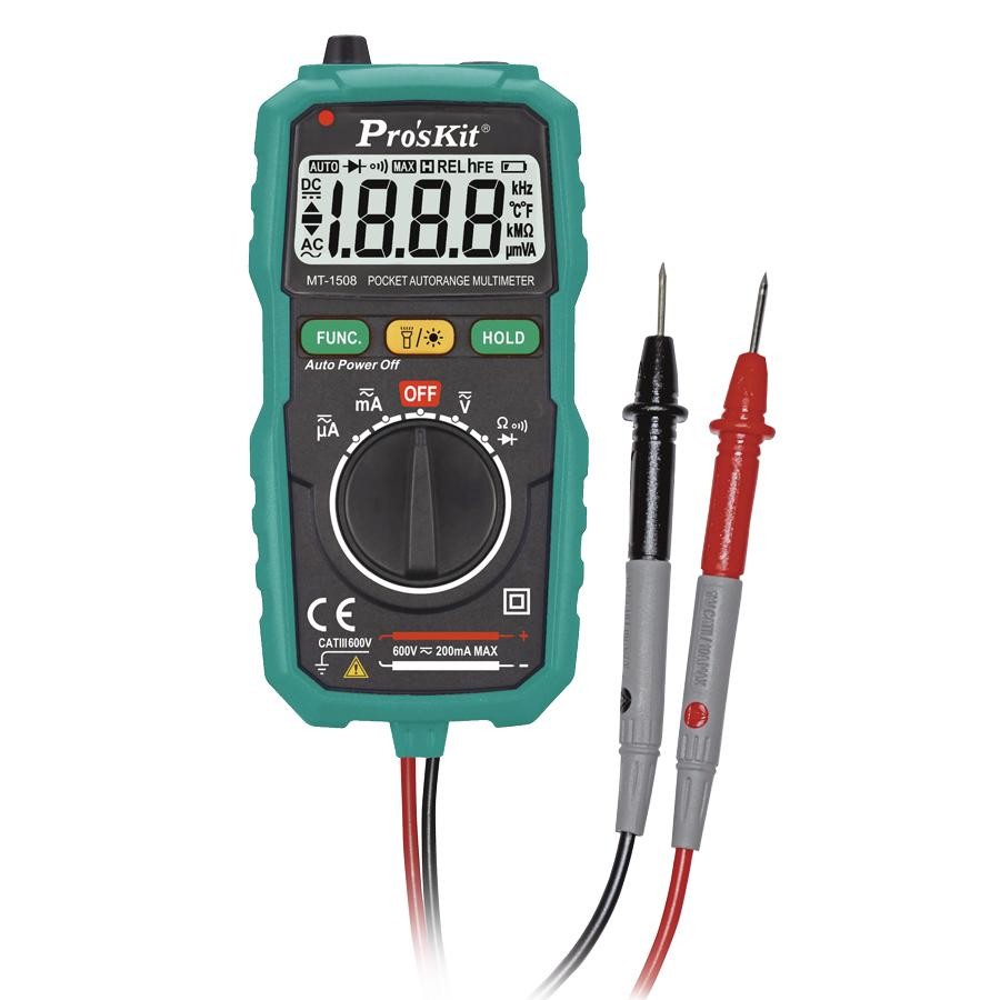 Digitální multimetr PROSKIT MT-1508 | dratek.cz Digitální multimetr PROSKIT MT-1508 | dratek.cz