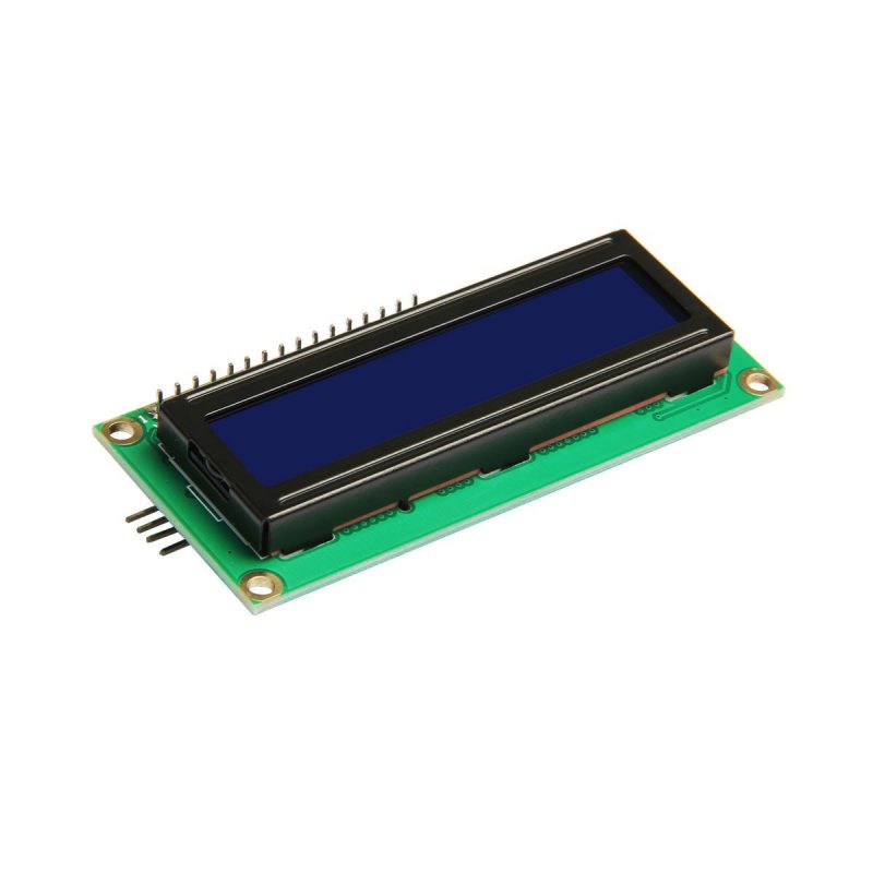 IIC I2C displej LCD 1602, 16 x 2 LCD znaků - Modrý modul | dratek.cz IIC I2C displej LCD 1602, 16 x 2 LCD znaků - Modrý modul | dratek.cz