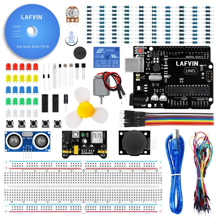 Lafvin Základní Arduino Vzdělávací Kit Dratek Cz